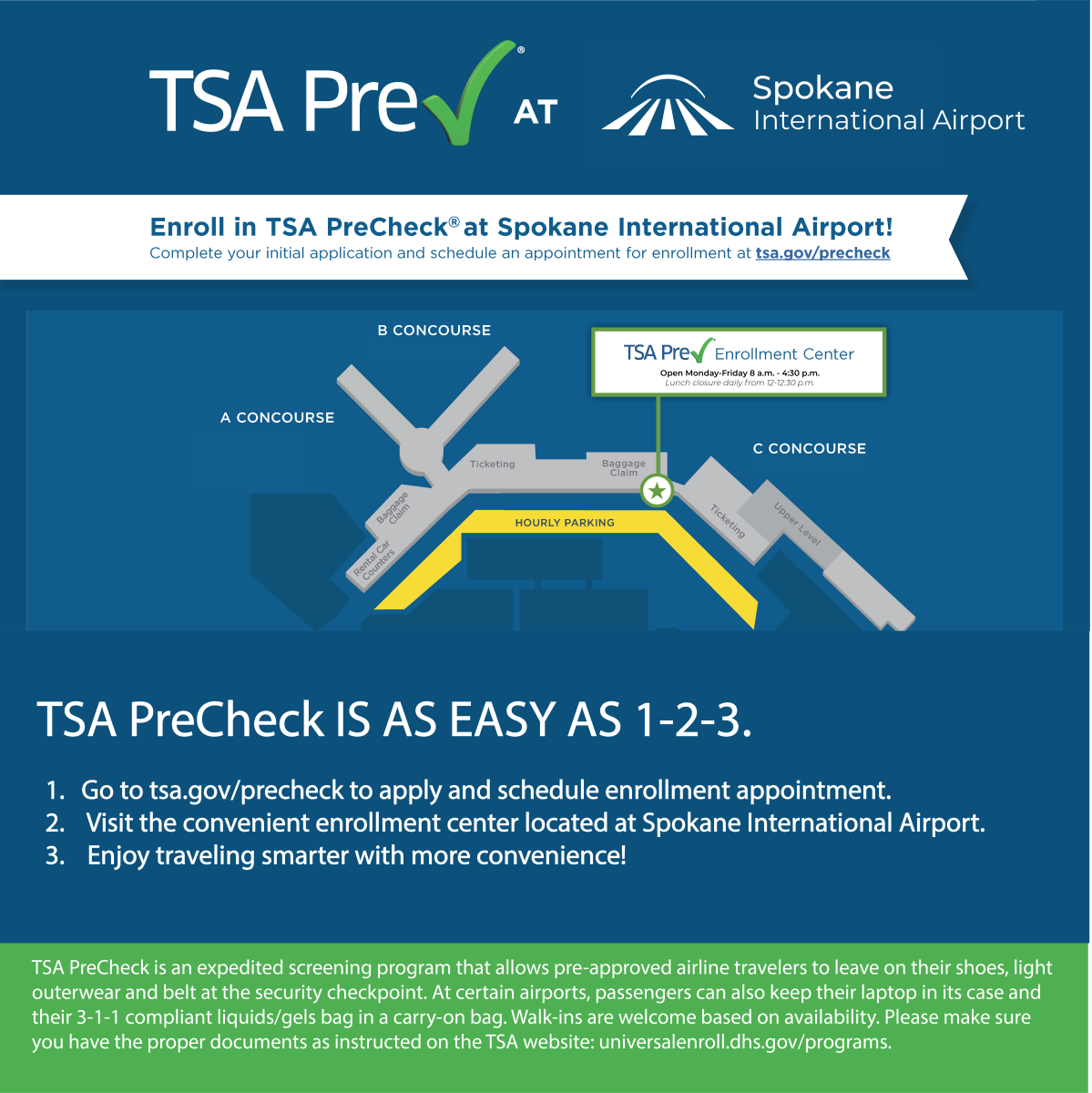 Spokane Intl Airport > precheck
